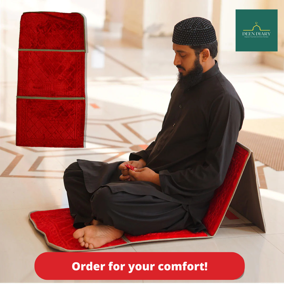 Foldable Prayer Mat – Deen Diary
